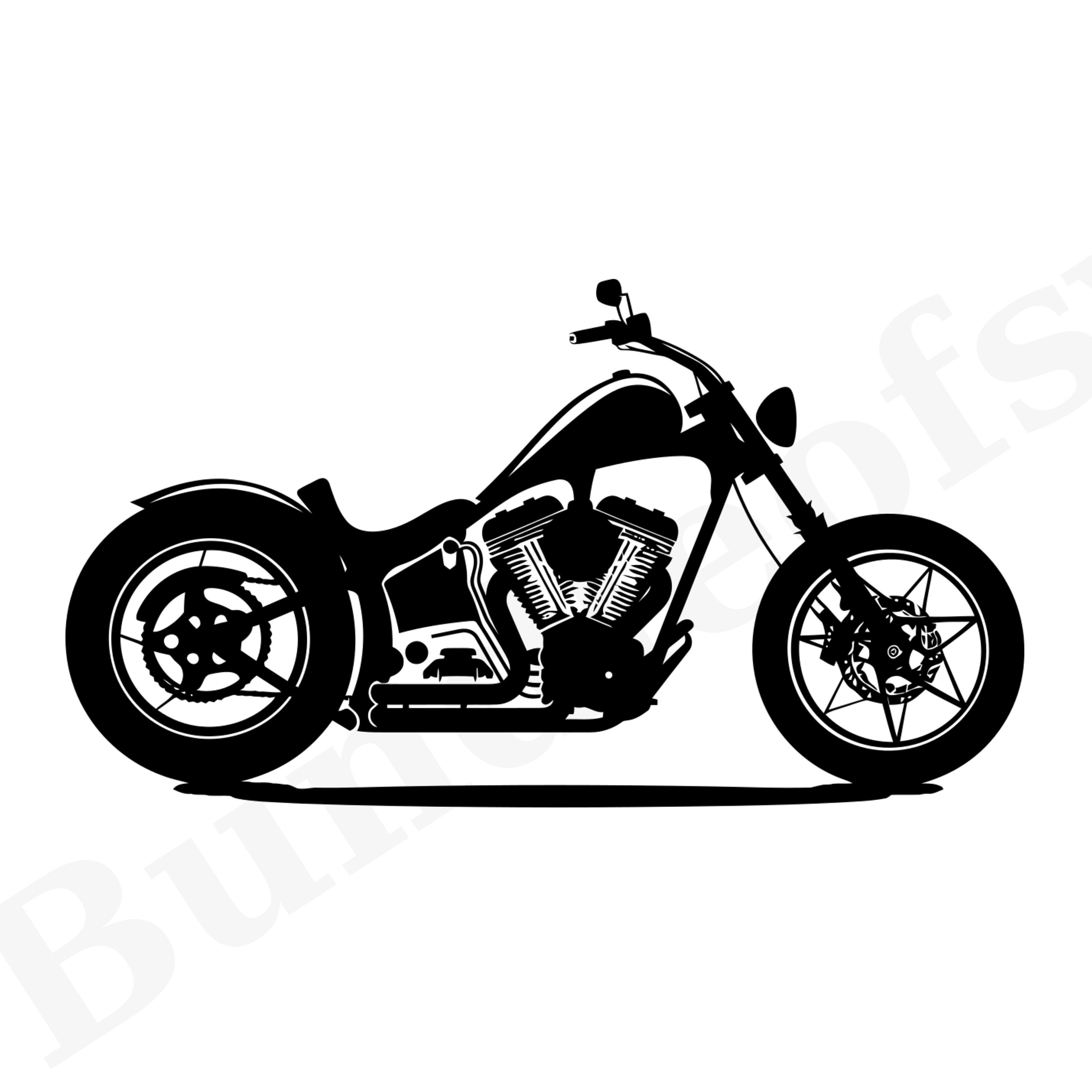 Chopper Svg Bundle, Motorcycle Svg Bundle, Motorbike Svg Bundle, Motor ...