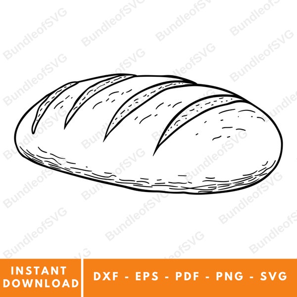 Bread Svg - Etsy