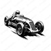 Retro Racing Car SVG Bundle - Vintage Design Files for DIY Projects ...