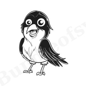 Crow Svg Bundle Crow Png Cute Crow Svg Bundle Cute Baby Crow Cute Crow ...
