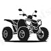 Atv Quad Bike Svg Bundle, 4 Wheeler Svg Bundle, Quad Silhouette, ATV ...
