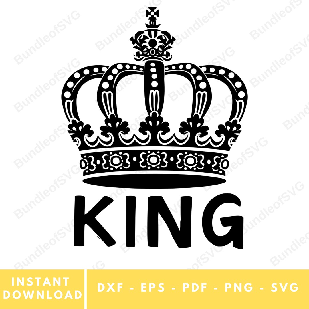 Royal King Svg Design Digital Download for Cricut and Silhouette Royal ...