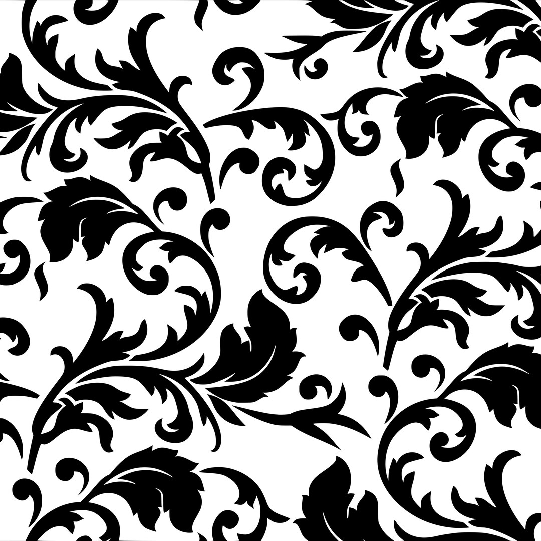 Western Tooled Leather Seamless Pattern Floral Clipart SVG Flower File ...