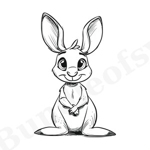 Kangaroo SVG Bundle, Cute Kangaroo Svg, Baby Kangaroo Svg Bundle ...