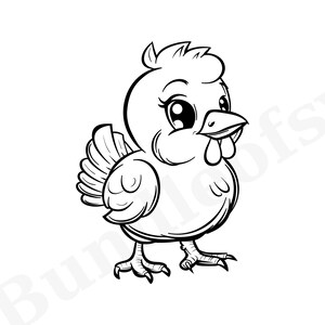 Baby Chicken Svg Bundle, Cute Chick Svg Bundle, Cute Baby Chicken ...