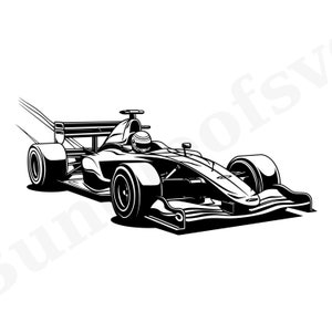 Formula Car Svg Bundle, Racing Car Svg Bundle, Formula 1 SVG, F1 Racer ...