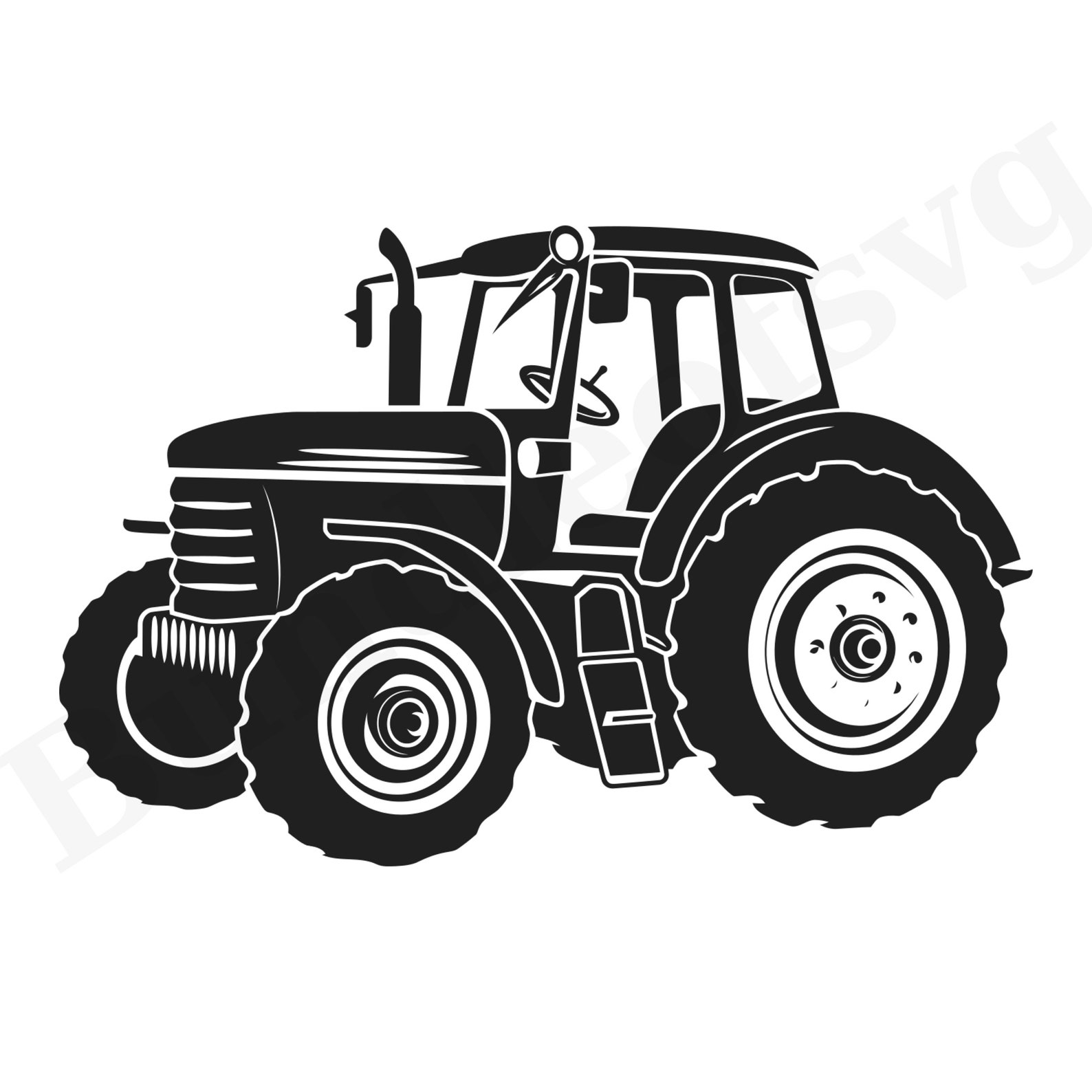 Tractor SVG Bundle, Tractor Silhouette, Farm Tractor Svg, Farm Life Svg ...