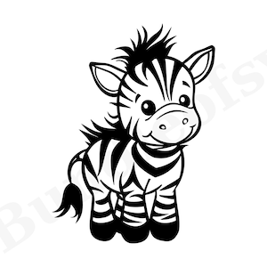 Baby Zebra Svg Bundle, Zebra Svg Bundle, Cute Zebra Svg Bundle, Cute ...