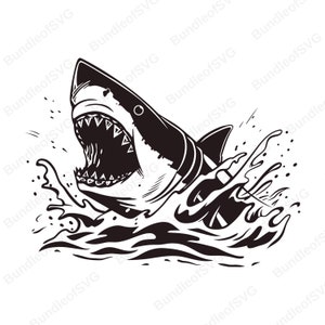 Shark Svg Bundle - Fish Svg - Ocean Svg - Fishing Svg - Sealife Svg ...