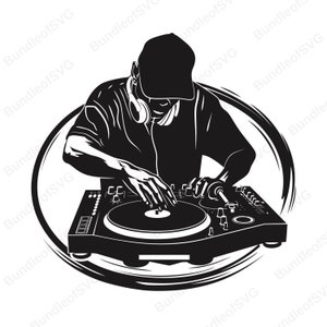 Ultimate DJ SVG Bundle - Music Lover Clipart Pack - Headphones Svg ...