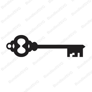 Decorative Key SVG Bundle - DIY Crafts and Scrapbooking - Key Clipart ...