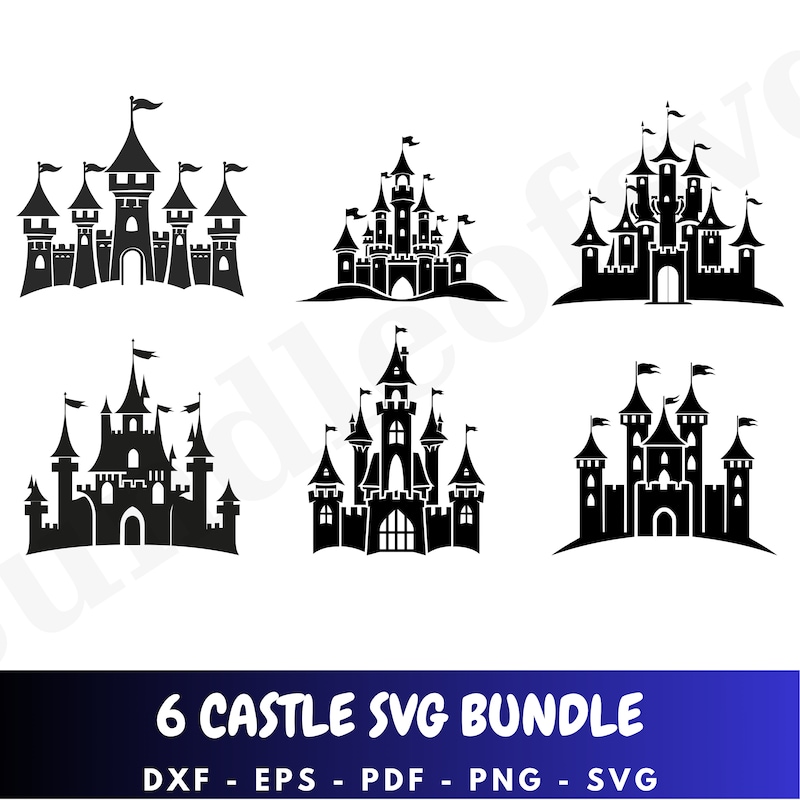 Castle Svg - Etsy