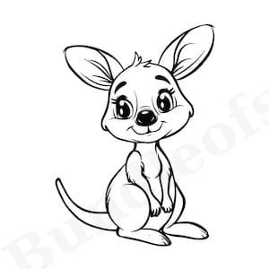 Kangaroo SVG Bundle, Cute Kangaroo Svg, Baby Kangaroo Svg Bundle ...