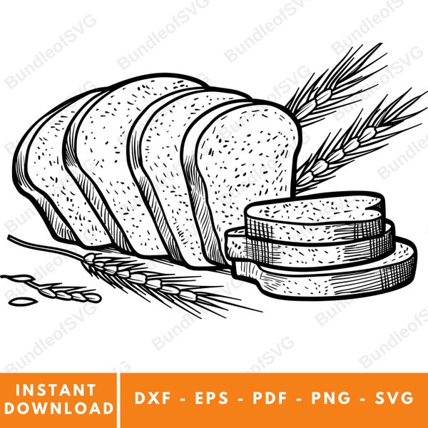 Breads Svg - Etsy