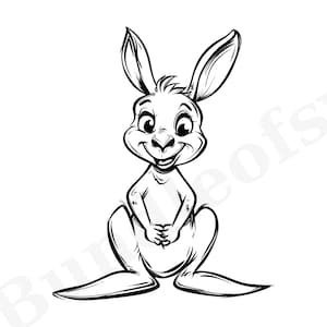 Kangaroo SVG Bundle, Cute Kangaroo Svg, Baby Kangaroo Svg Bundle ...