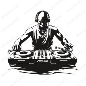 Ultimate DJ SVG Bundle - Music Lover Clipart Pack - Headphones Svg ...