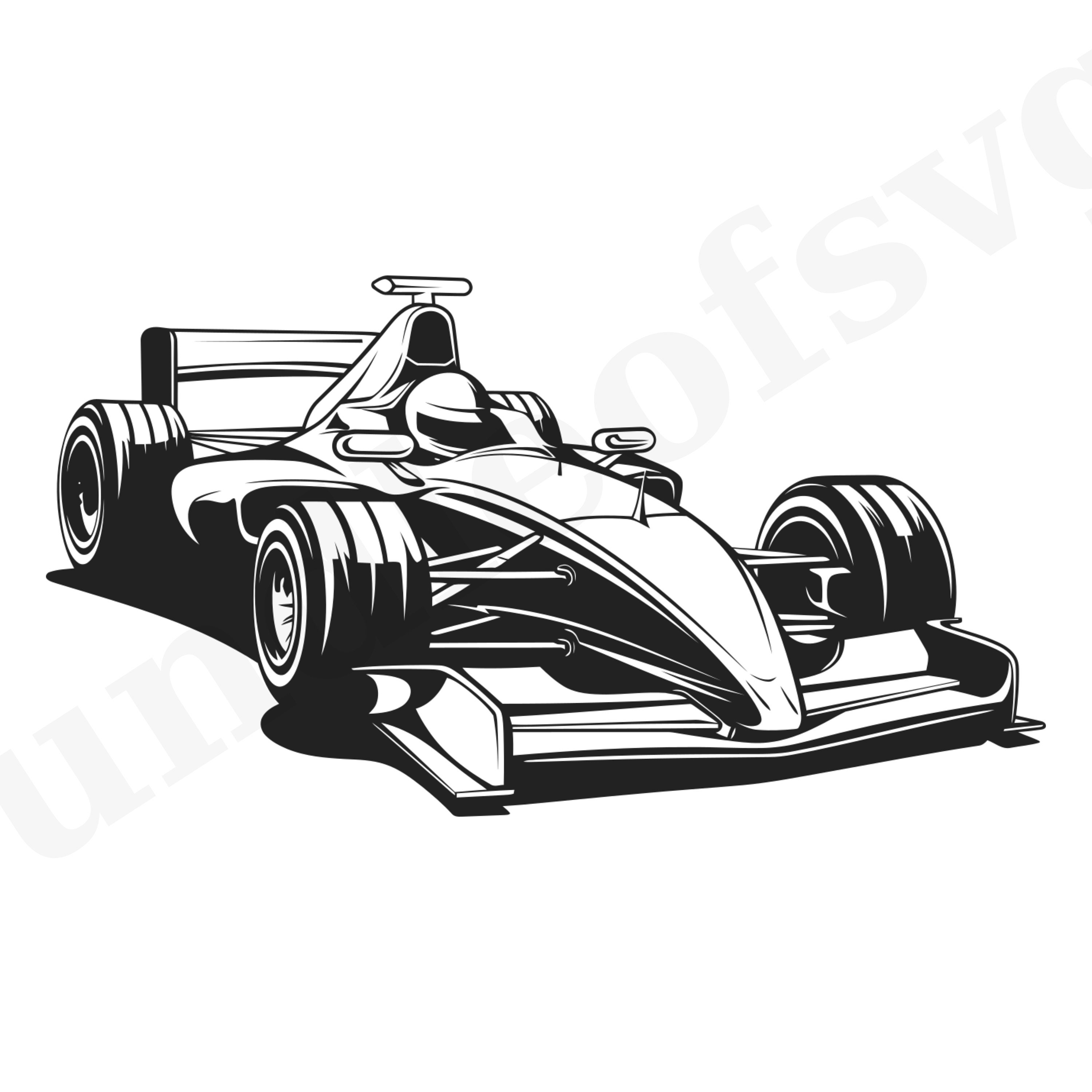 Formula Car Svg Bundle, Racing Car Svg Bundle, Formula 1 SVG, F1 Racer ...