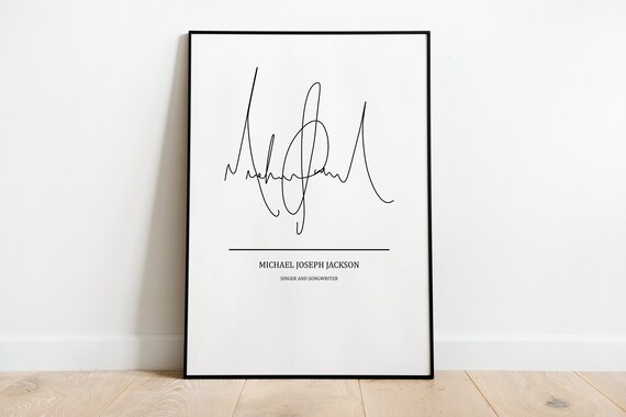 Michael Jackson Autograph