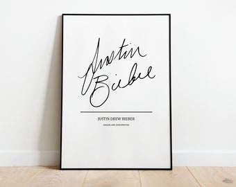 Neymar Jr. Autograph Printable - Digital File for Unique and Vintage ...