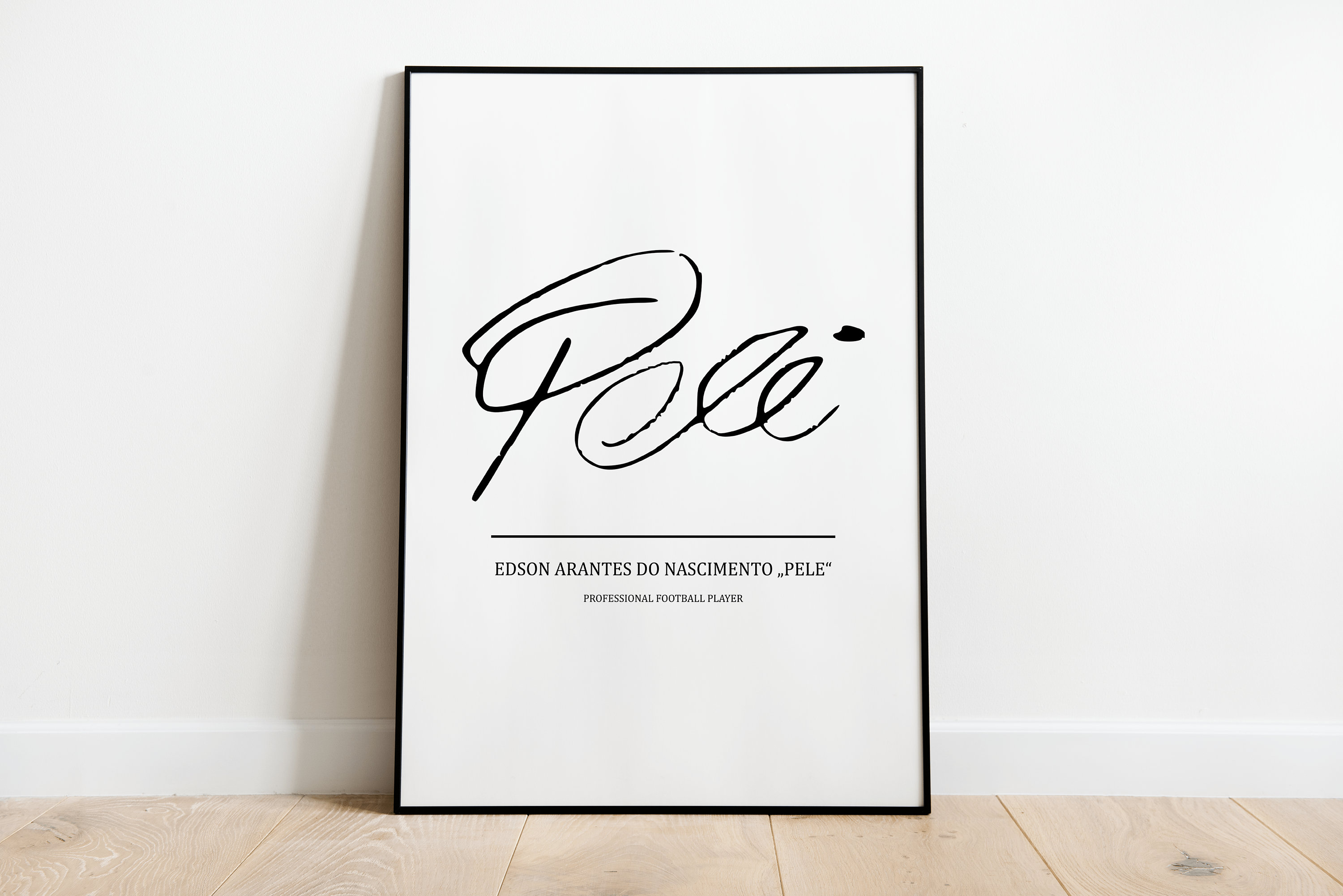 Pele Autograph Printable - Digital File for Unique and Vintage-inspired ...