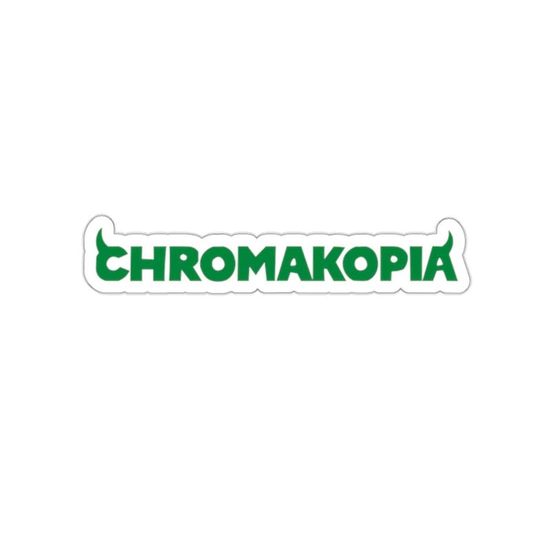 CHROMAKOPIA Inspired Green Sticker - Etsy