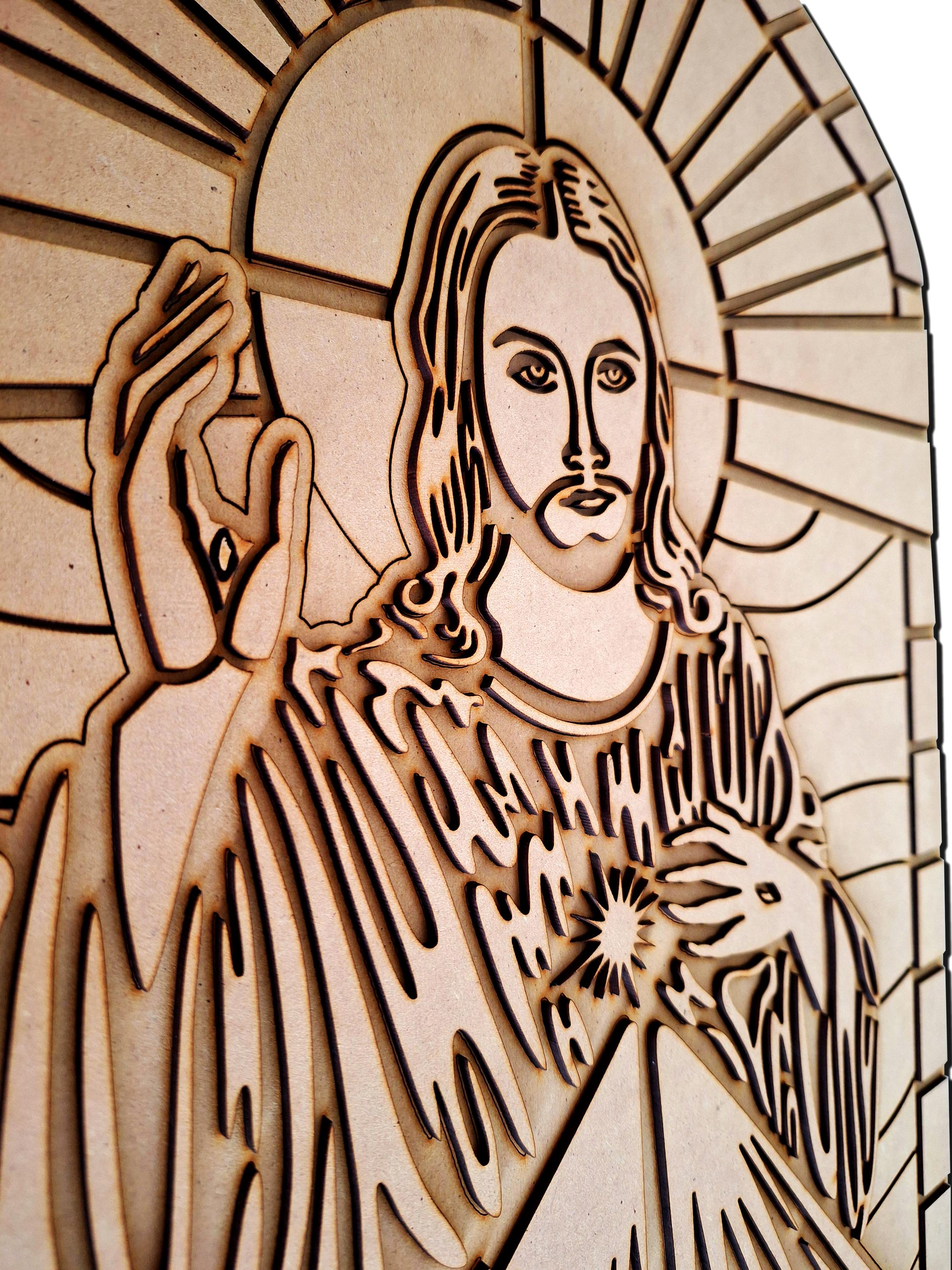 The Divine Mercy - La Divina Misericordia - Vector File for Laser ...