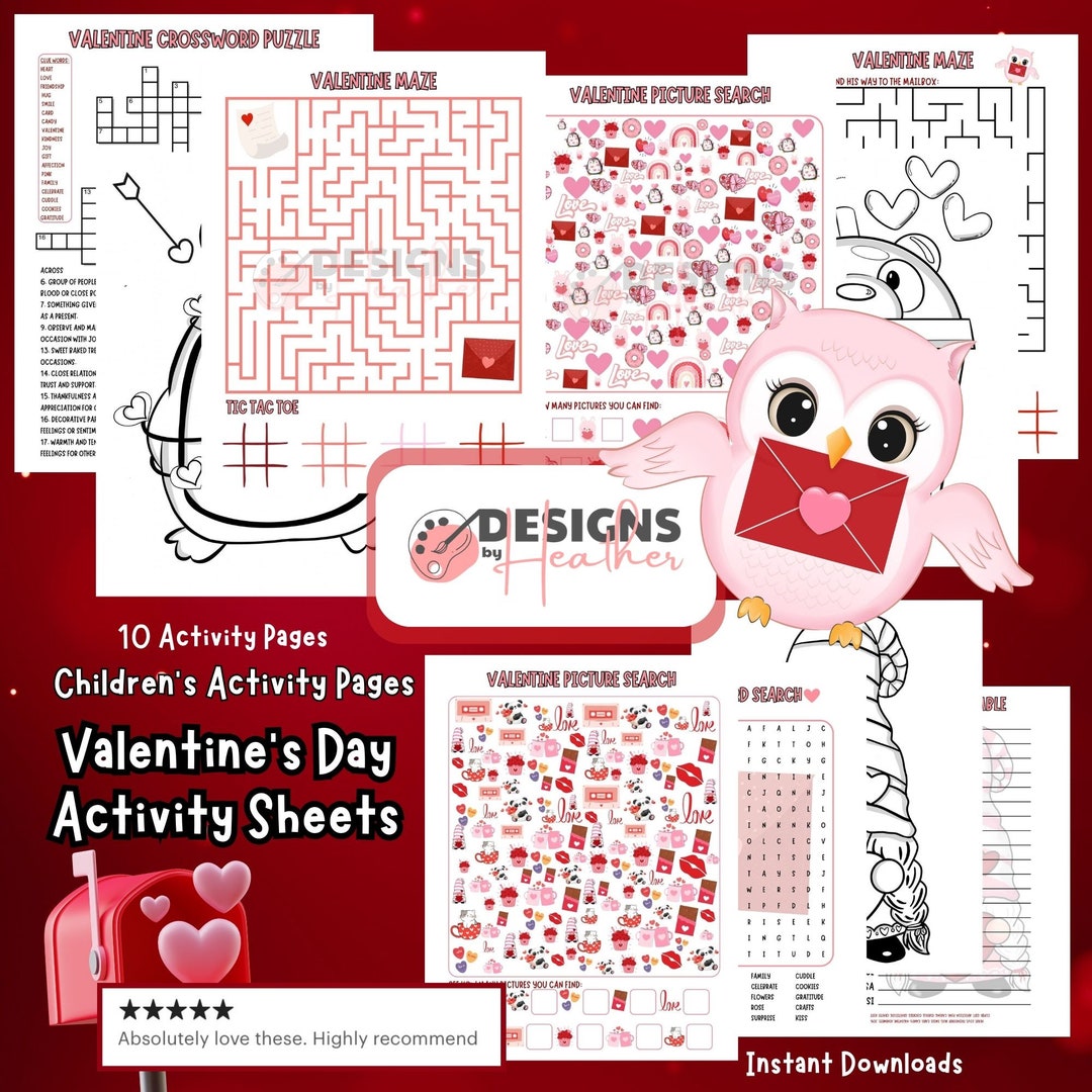 Valentine Activity Pages Valentines Day Activity Pages V day valentine-activity-pages-valentines-day-activity-pages-v-day