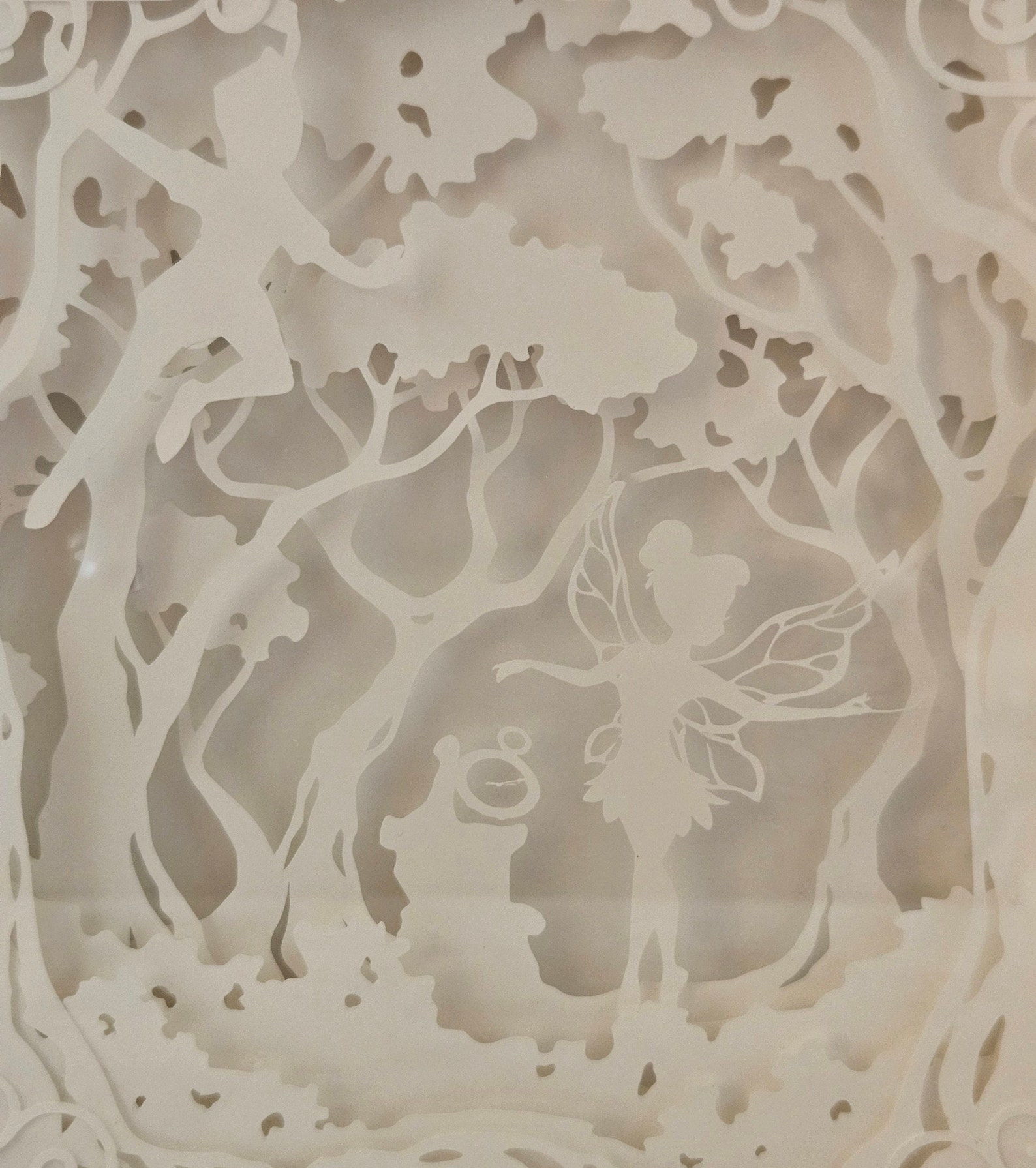 Peter Pan, Tinkerbell, Neverland, 3D LED Shadow Box, Light Box, Paper ...