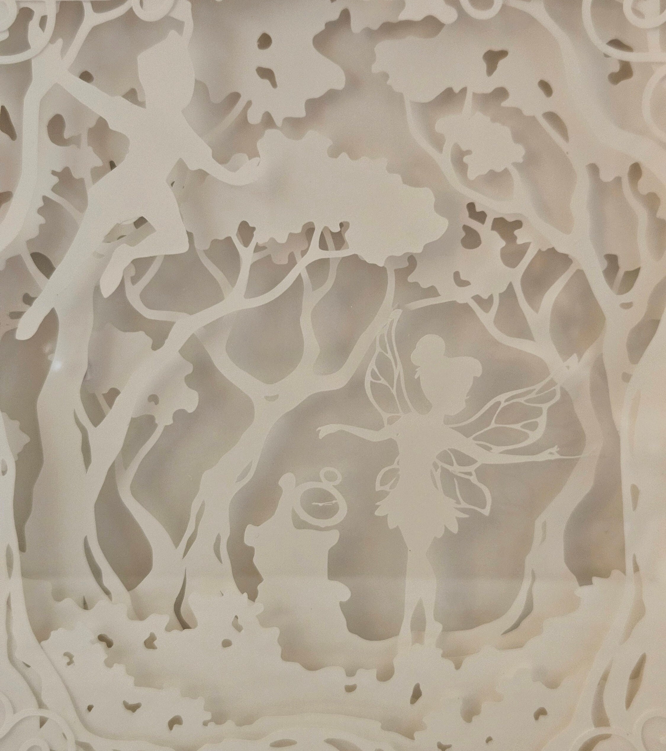 Peter Pan, Tinkerbell, Neverland, 3D LED Shadow Box, Light Box, Paper ...