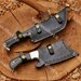 Custom Handmade Bush Craft Knife ,cleaver, Full Tang ,high Polish ...
