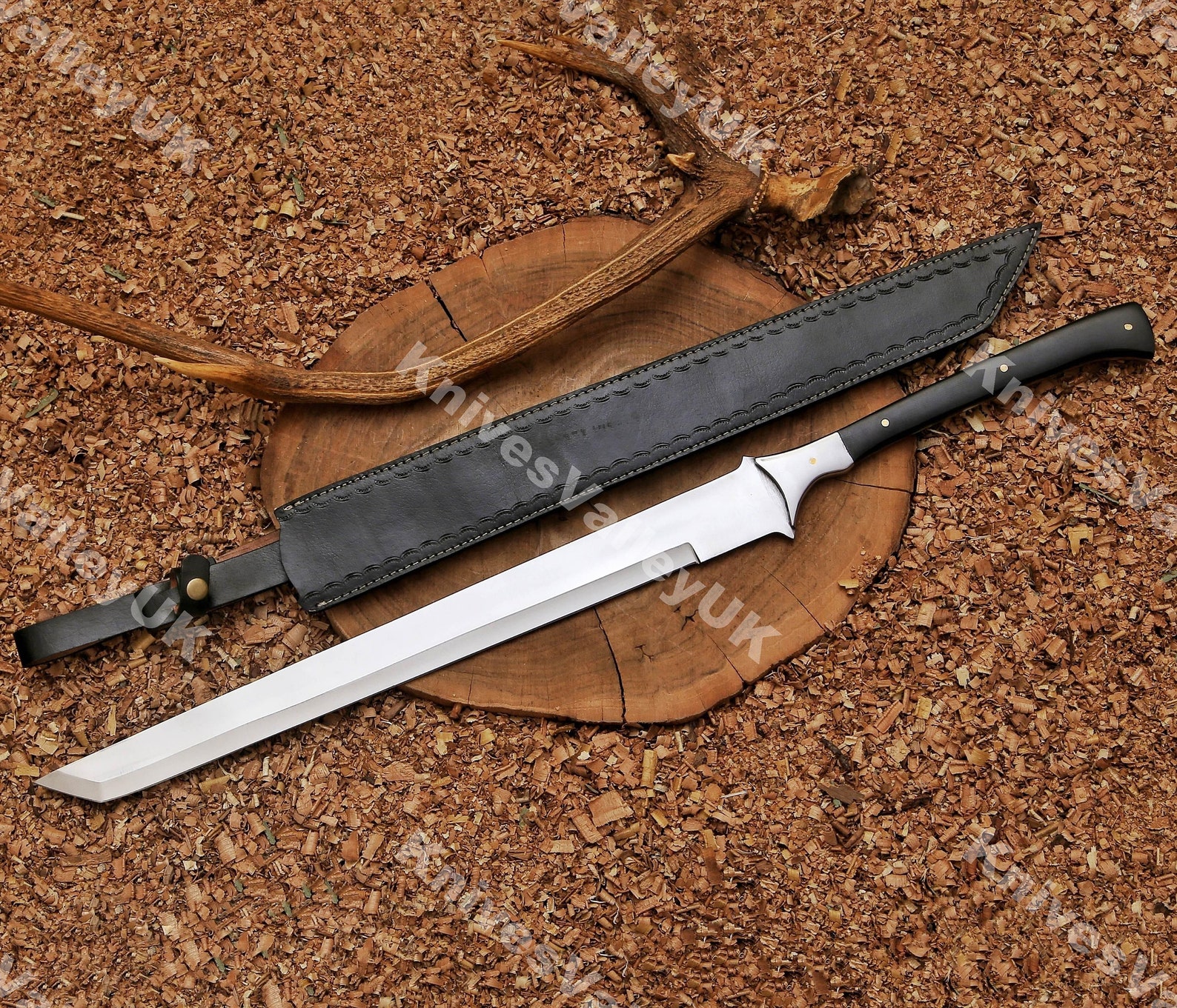 Tanto Sword, High Polish Blade Version, Christmas Gift, Anniversary ...