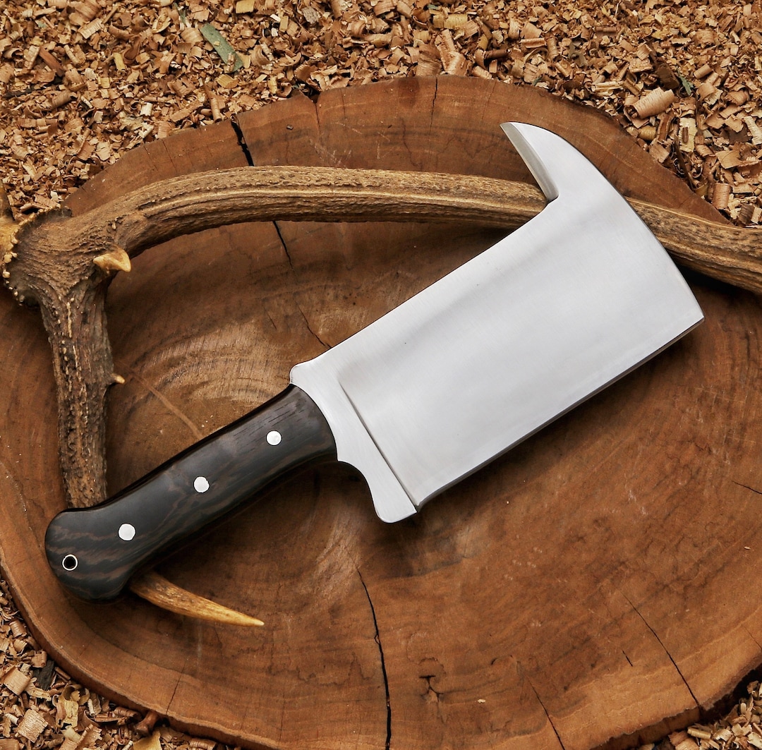 Tactical Hunting Cleaver ,bill Hook Bushcrafting Cleaver, 5160 Steel ...