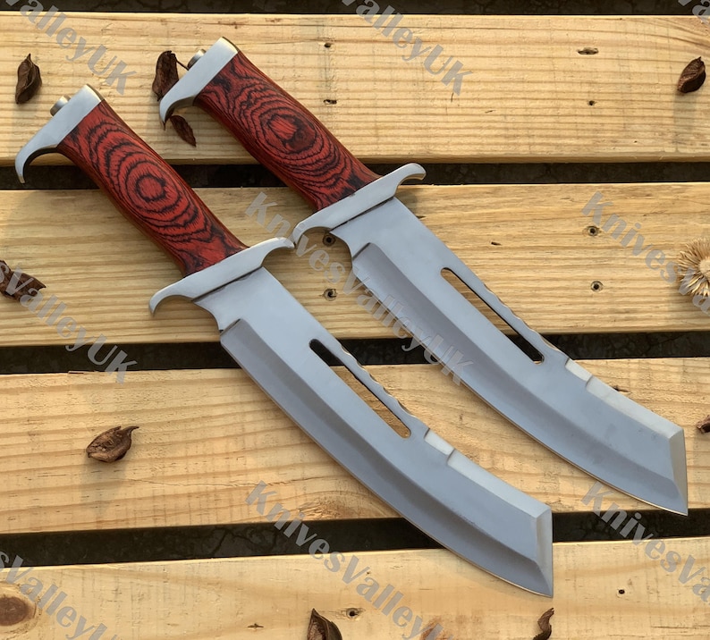 Custom Handmade Rambo Machete, Rambo Knife , Movie Replica Knife ...