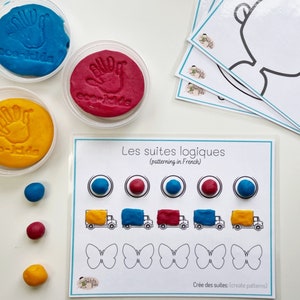 Printable Playdough Mats for Fun French Practice - Etsy Canada