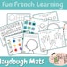 Printable Playdough Mats for Fun French Practice - Etsy Canada