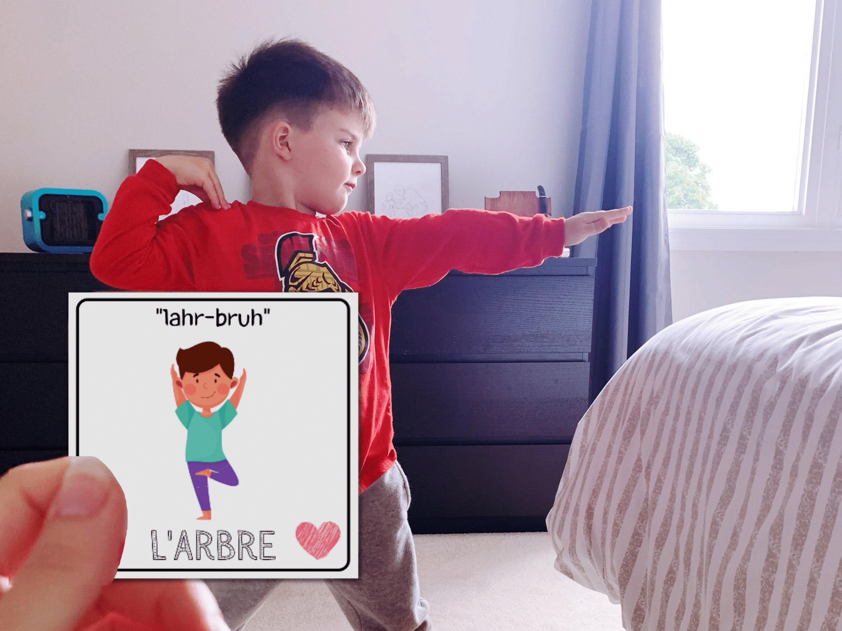 Kids French Learning Movement Printable Board Game - Etsy