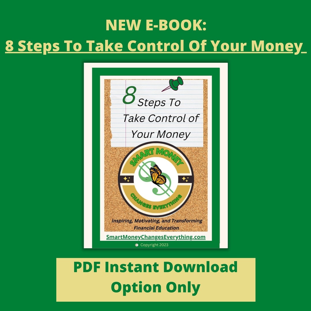 8 Steps to Take Control of Your Money E-book for Money - Etsy