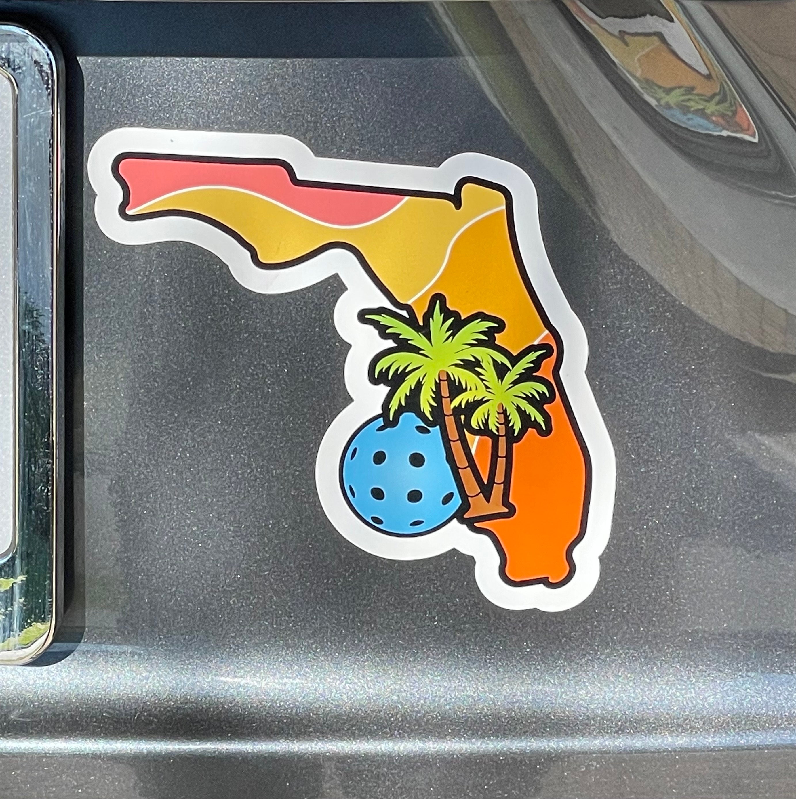 5 by 5 Pickleball Magnet, Pickleball, Pickleball Car Magnet, Pickleball ...