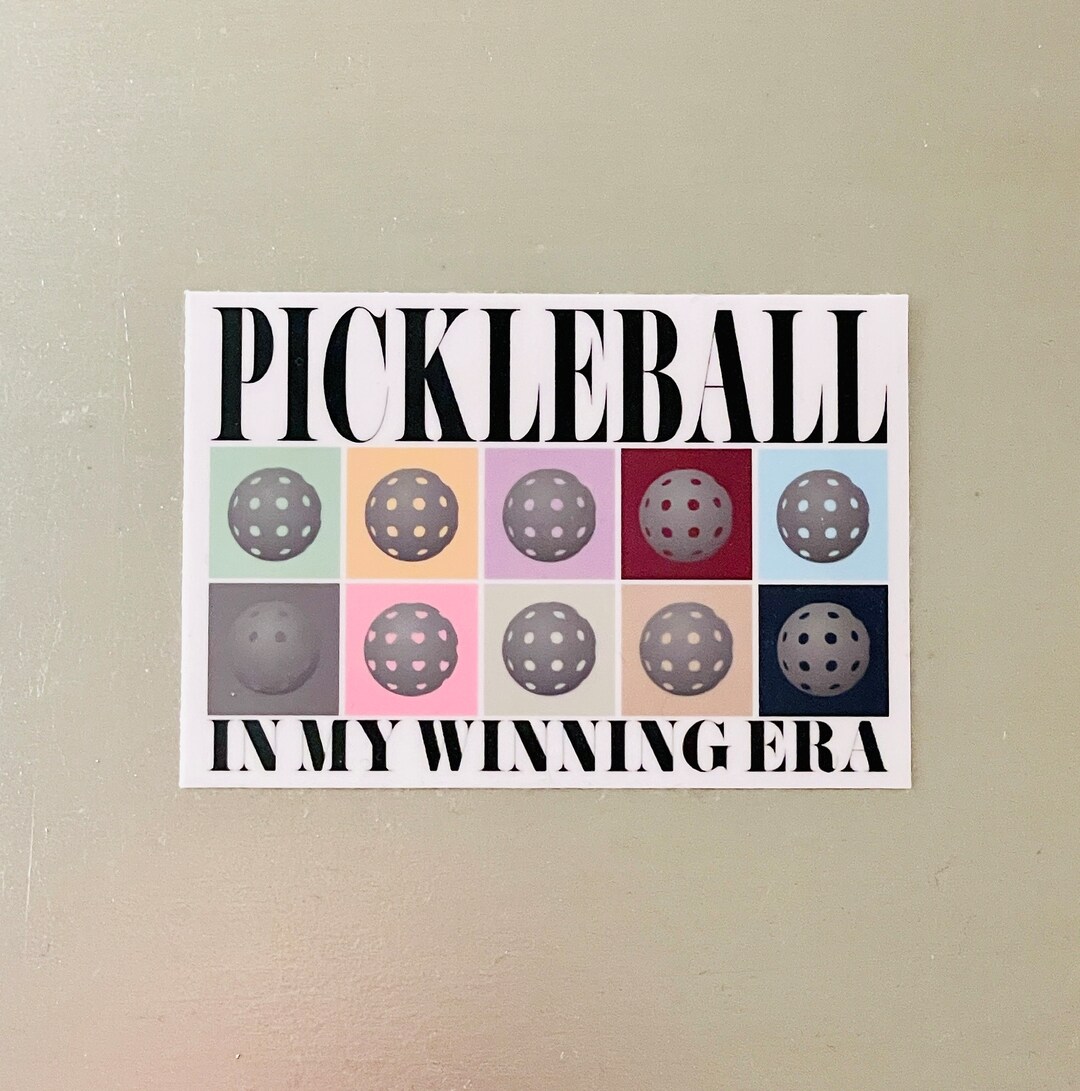Pickleball Sticker - "winning Era", Pickleball Sticker, Pickleball ...
