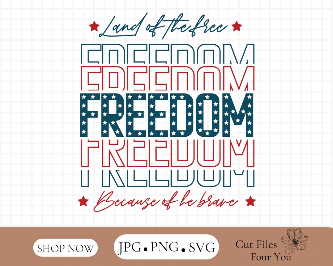 4th of July PNG-SVG , Fourth of July Png-svg , Freedom Svg, Patriotic ...