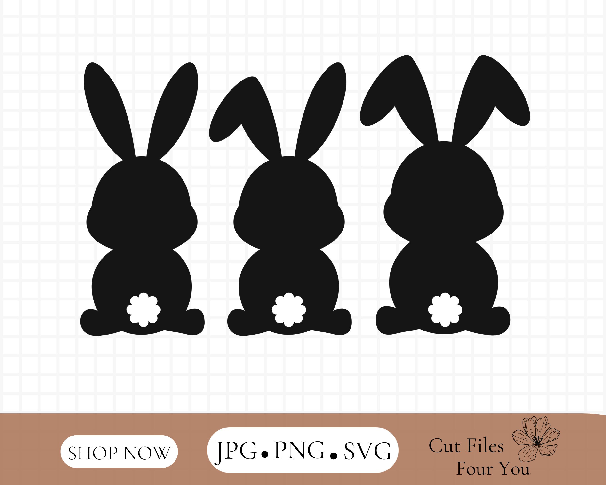 Bunnies SVG, Bunny SVG, Easter, Cut File, Easter SVG, Easter Bunny ...