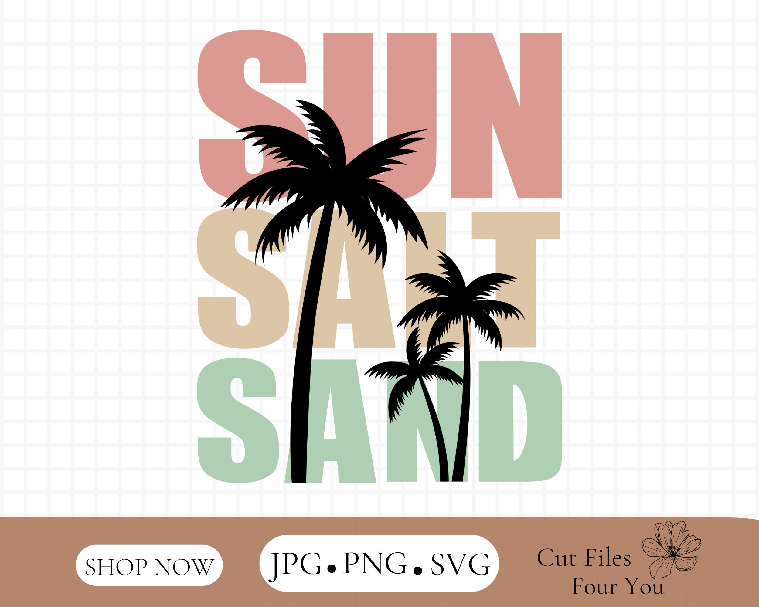 Sun Salt Sand PNG SVG , Summer Png Svg ,beach Svg ,vacation Jpg-png-svg ...