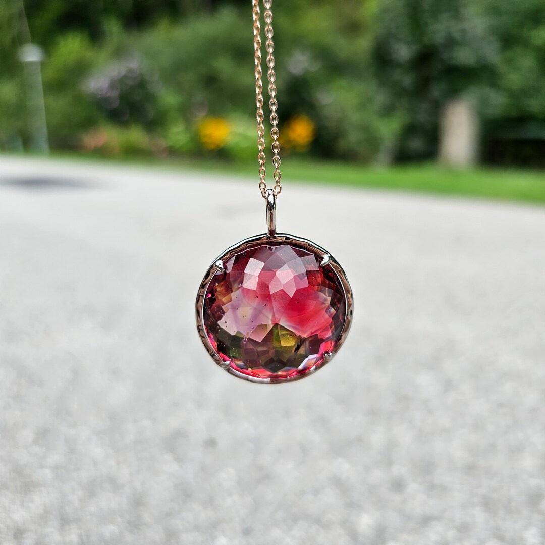 Lotus Flower Andara Crystal Pendant, Lady Nada/ Metatron/ Confucius ...