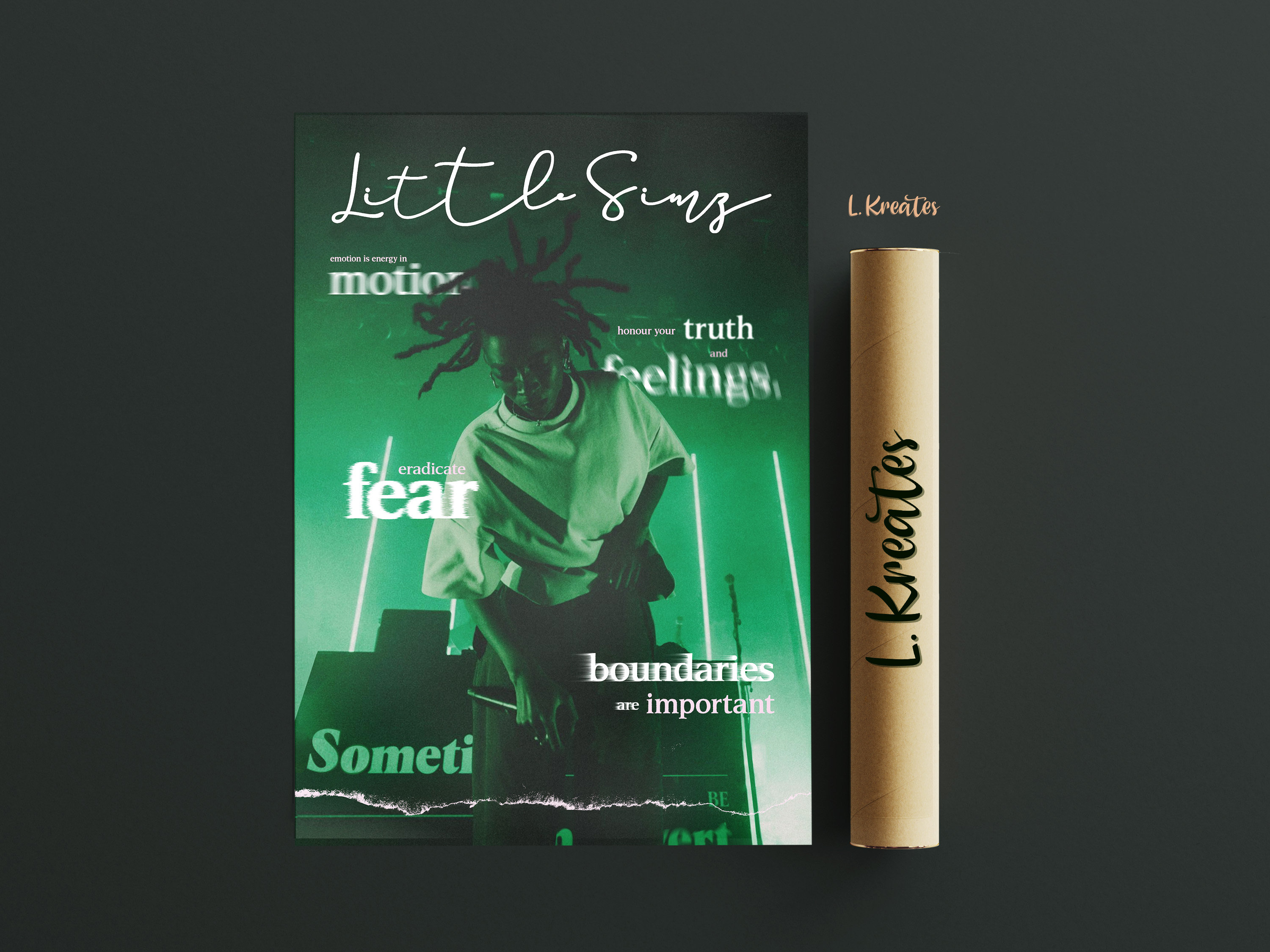 Little Simz Poster Print | No Thank You Album | Typography | Sometimes ...