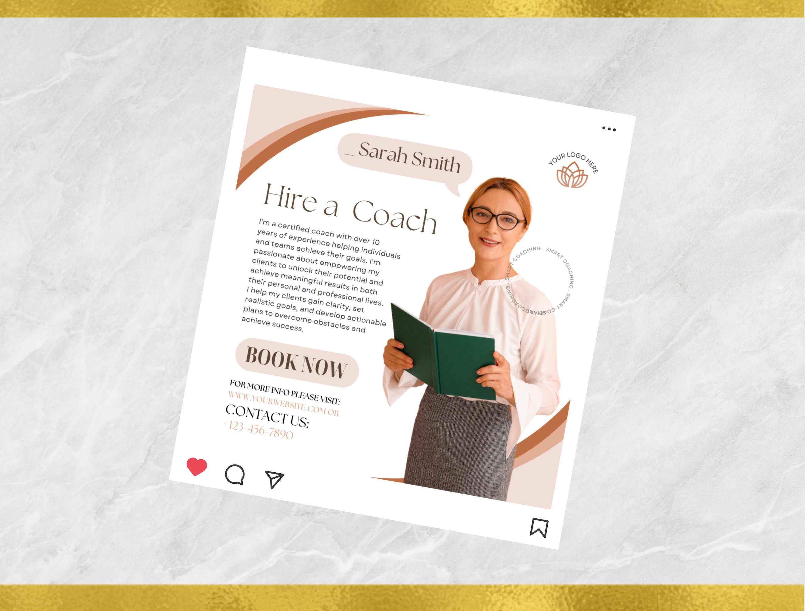 Business Coach Flyer, Business Flyer, Business Coaching, Entrepreneur ...