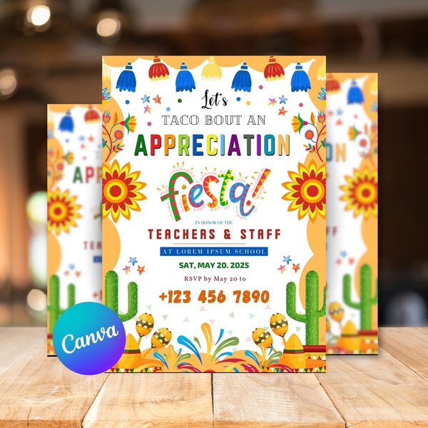 Taco Invitation - Etsy
