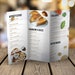 Carvers Cut Restaurant Menu Template Modern Restaurant Menu Template ...