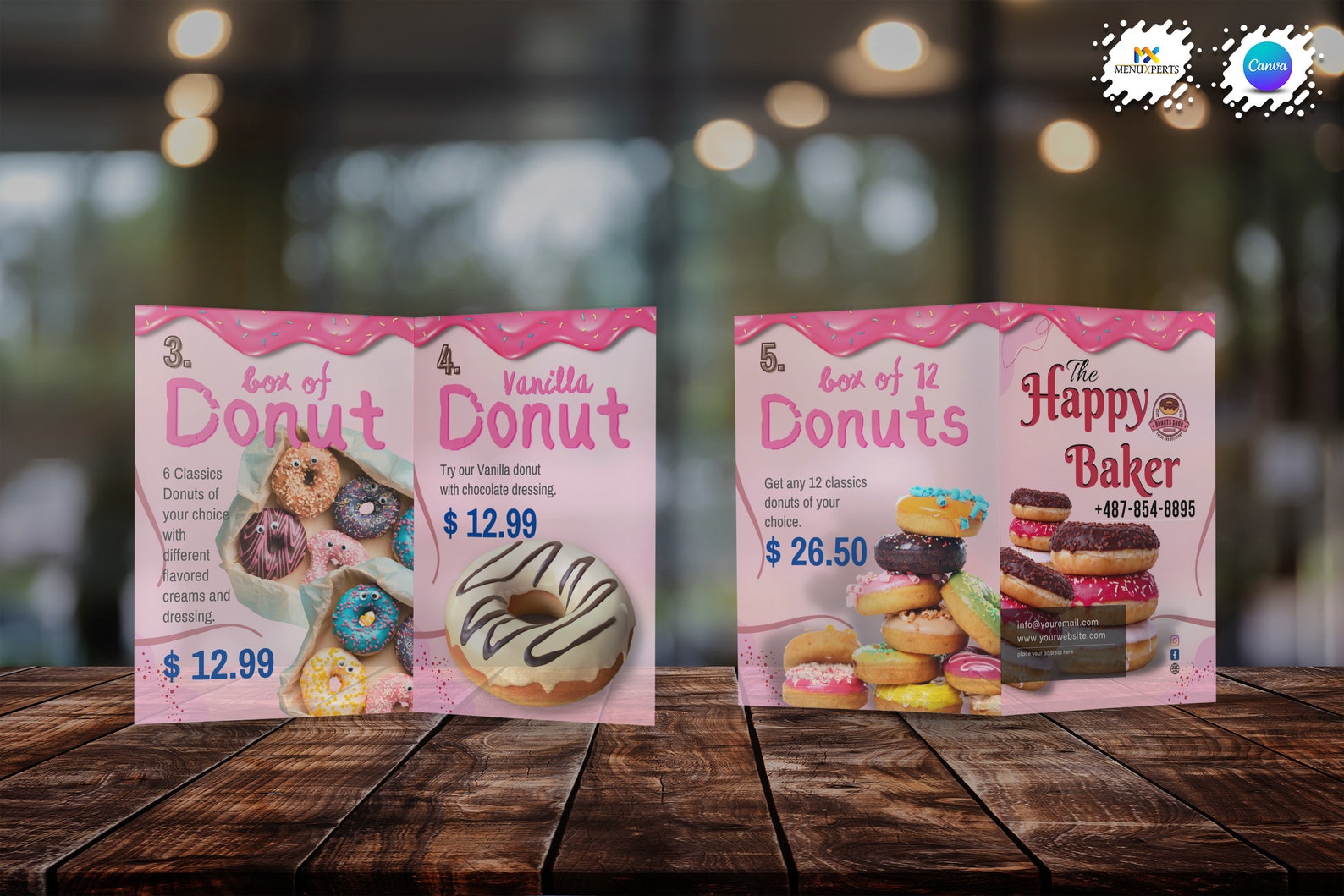 Restaurant Menu Template Custom Food Menu Restaurant Menu - Etsy