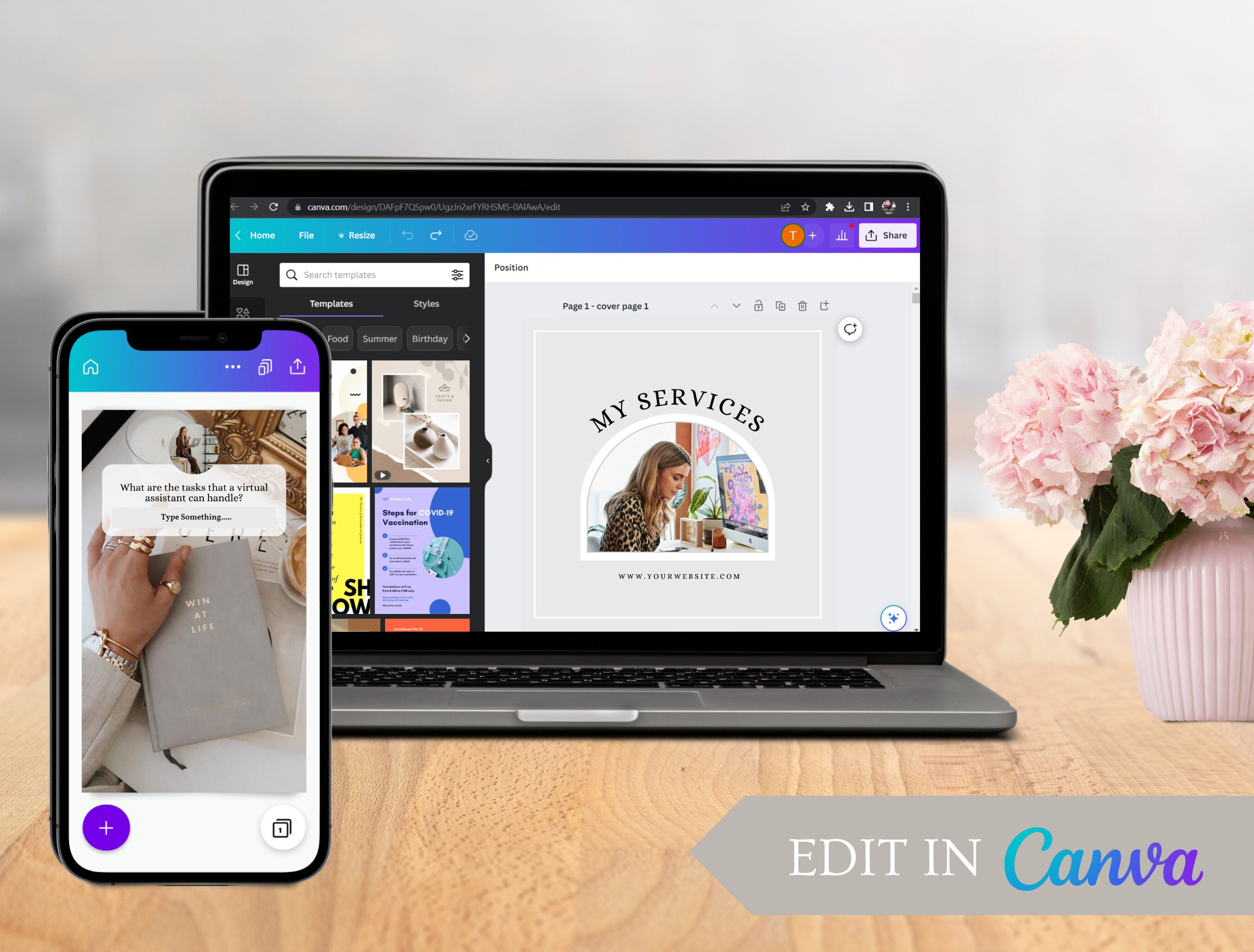 Virtual Assistant Instagram Template, Virtual Assistant Instagram Posts ...