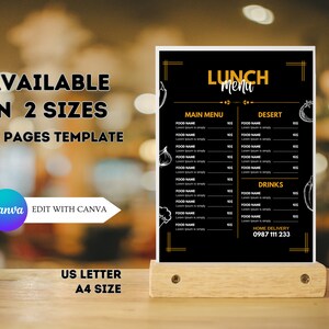 Food Menu Bundle Template, Food Menu Bundle, Food Menu Templates, Food ...